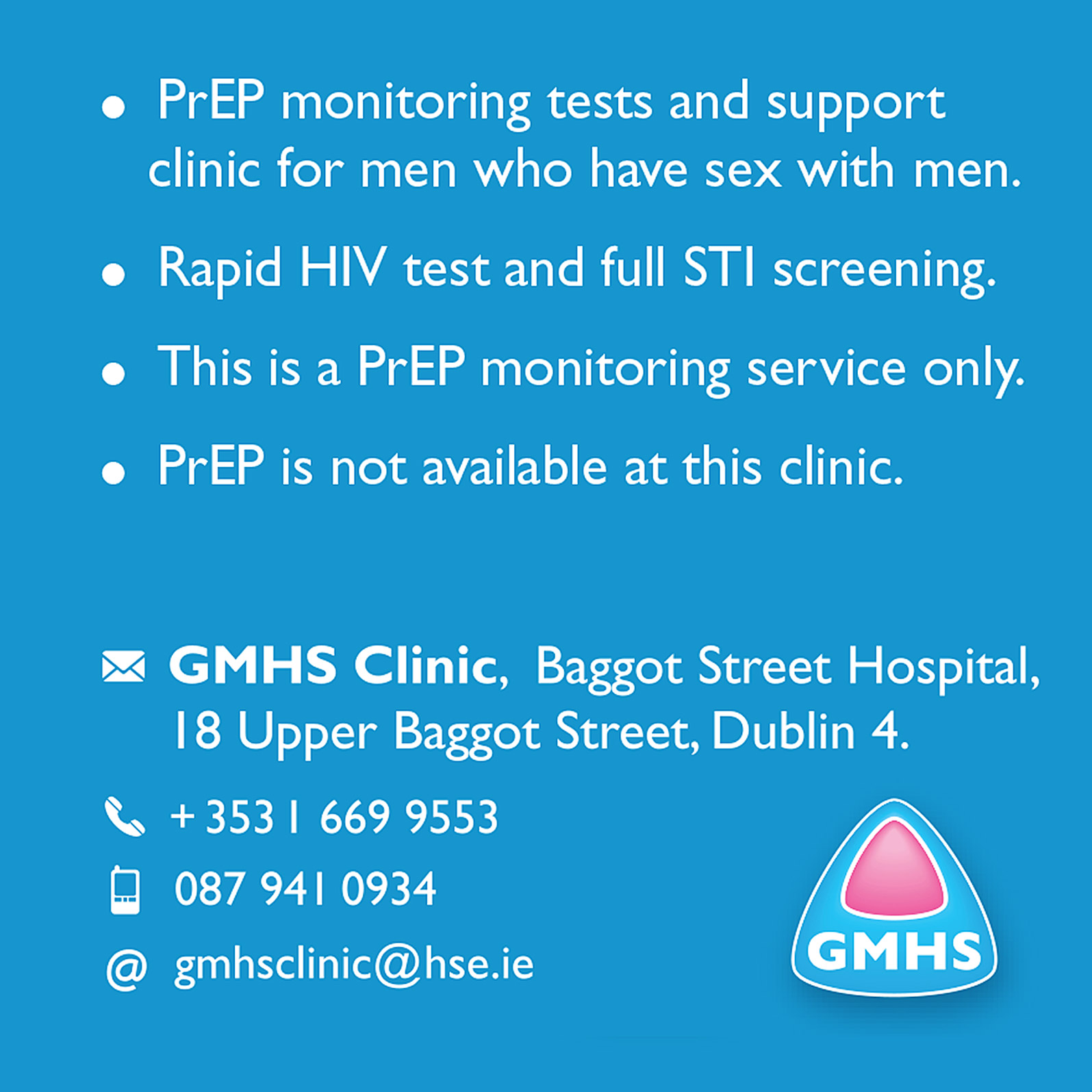 First-Ever PrEP Monitoring Clinic Opens In Dublin • GCN