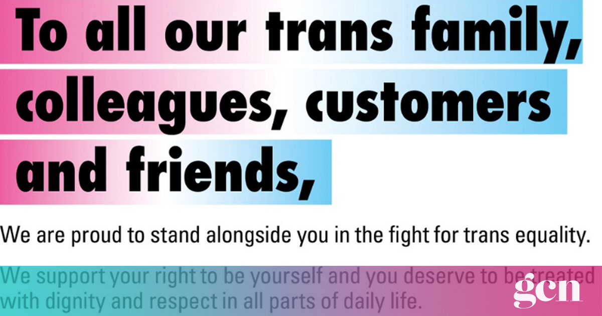 Over 100 Organisations Show Their Support For Trans Community In Metro ...