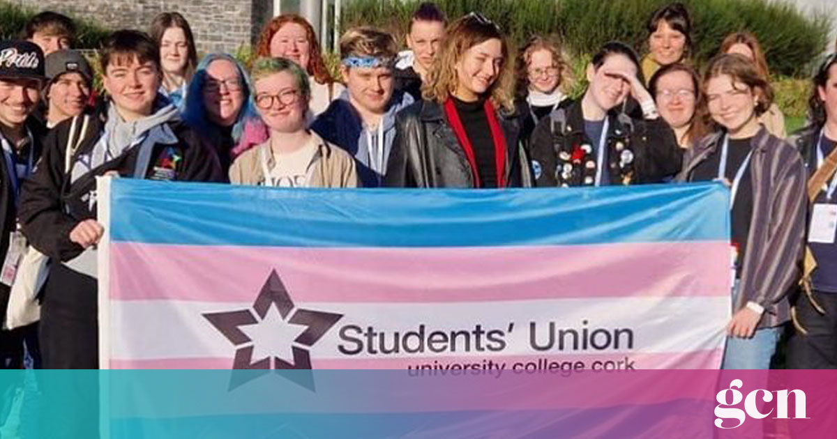 UCC students stage powerful protest calling for better trans healthcare ...