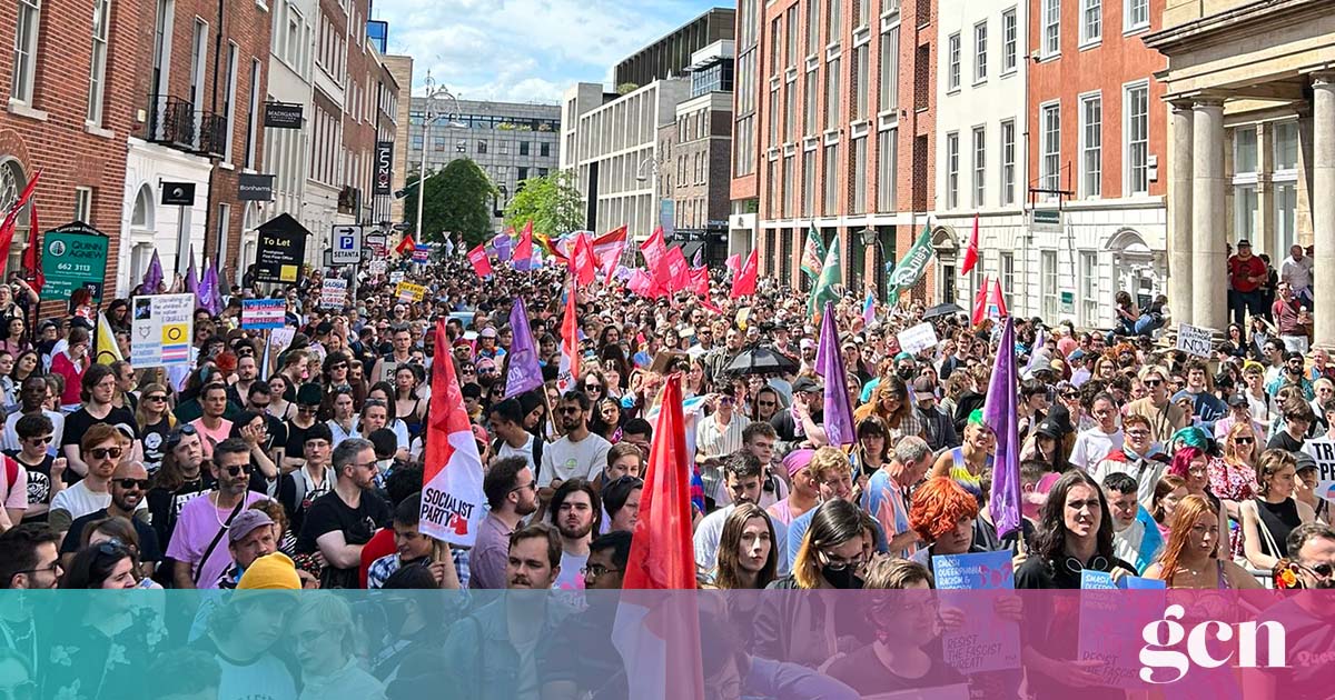 Thousands Take To The Streets Of Dublin For Trans And Intersex Pride