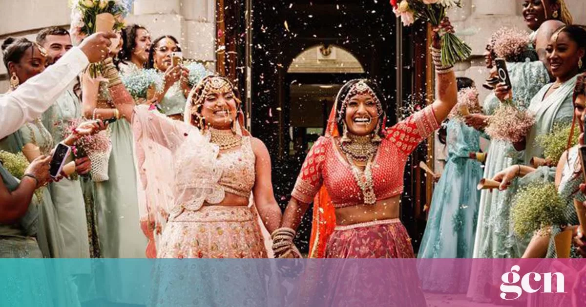 Stunning wedding photos radiating queer Muslim joy go viral • GCN
