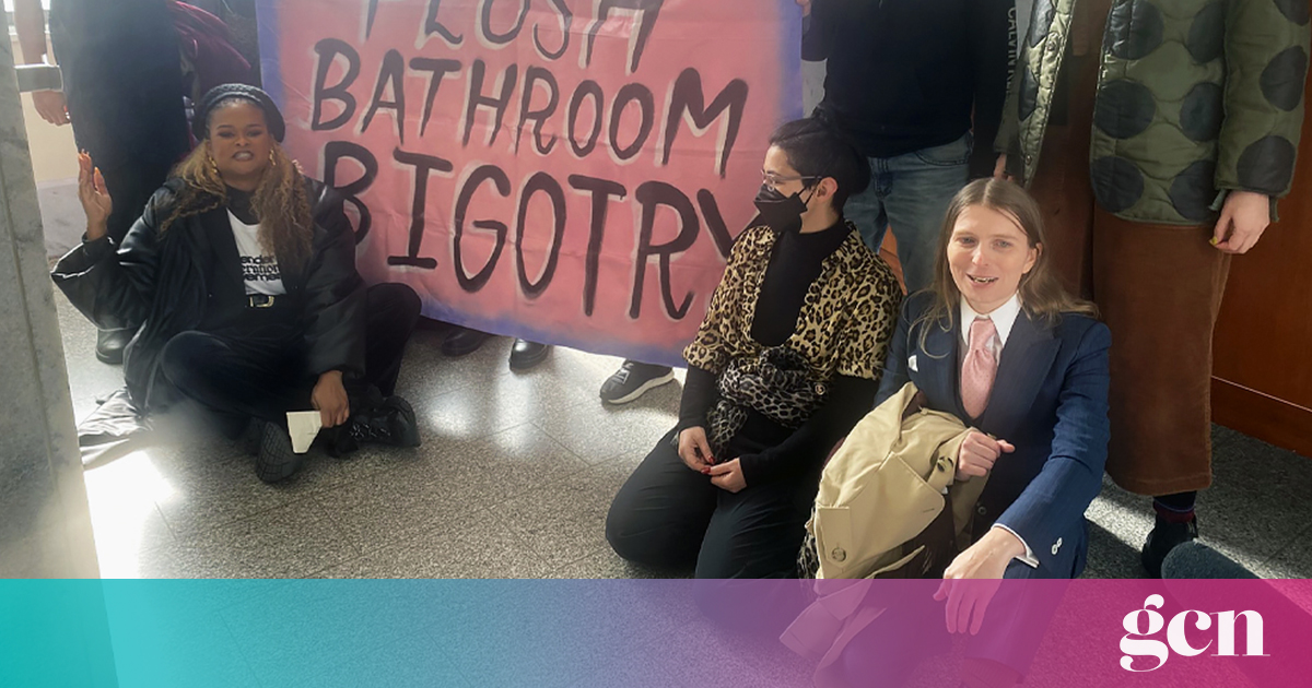 Trans veteran Chelsea Manning among activists arrested at US Capitol ...