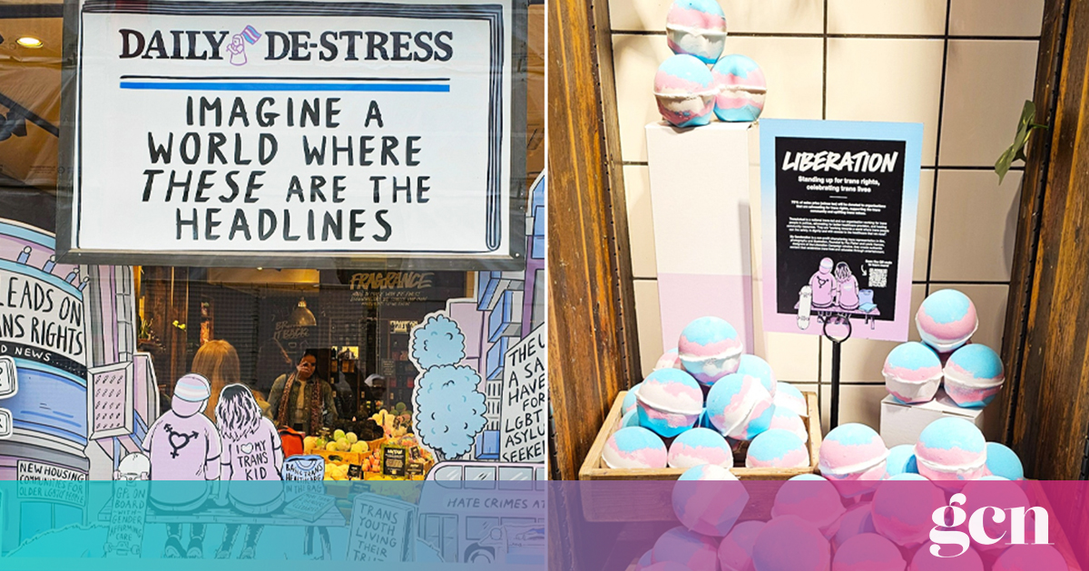 Lush launches bold new trans rights campaign in partnership with UK and ...