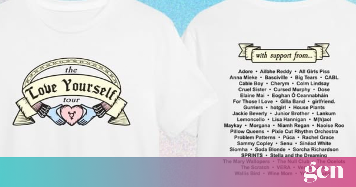 Irish musicians unite to create t-shirt in aid of trans community • GCN