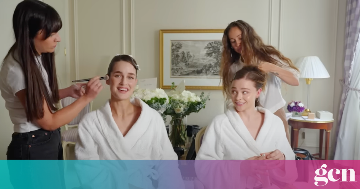 Watch: Chloë Grace Moretz and Kate Harrison get wedding-ready in ...